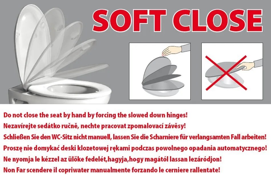 Kerasan Kerasan, WALDORF WC sedátko, Soft Close, černá matná/chrom, 418831