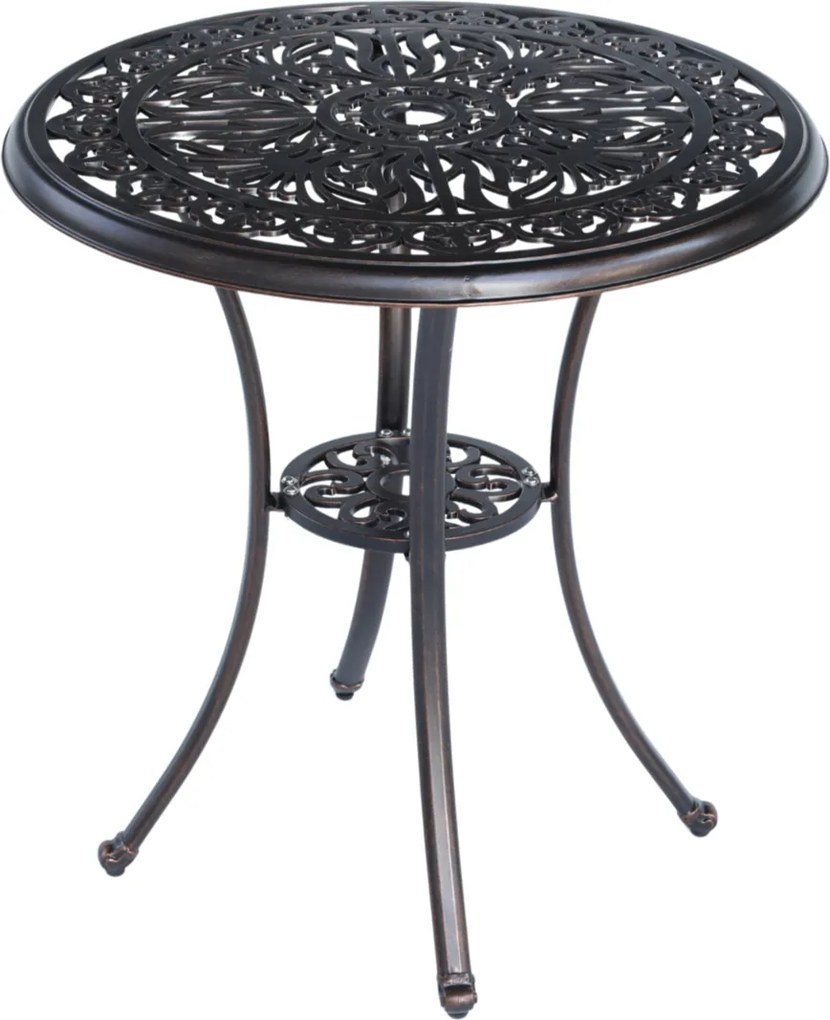 Zahradní stůl Danbury 68 cm antický bronz