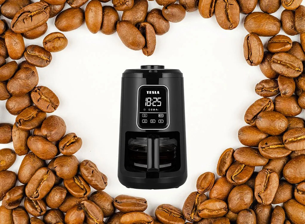 TESLA CoffeeMaster ES400 - kávovar s mlýnkem