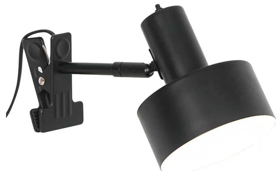Nordlux - Lampa s klipem MATIS 1xE27/15W/230V černá