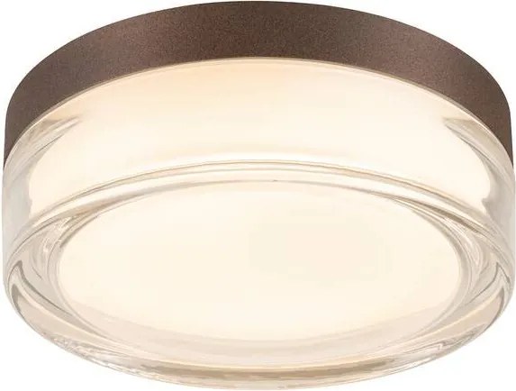 LA 1010210 CYFT XL Přisazené nástěnné a stropní svítidlo, 2700/3000/4000 K, 15 W, PHASE, 125°, IP65 černá / čirá - BIG WHITE (SLV)