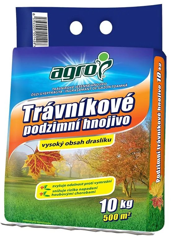 Agro trávníkové podzimní hnojivo, 10 kg