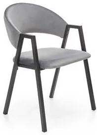 Židle K473 šedá