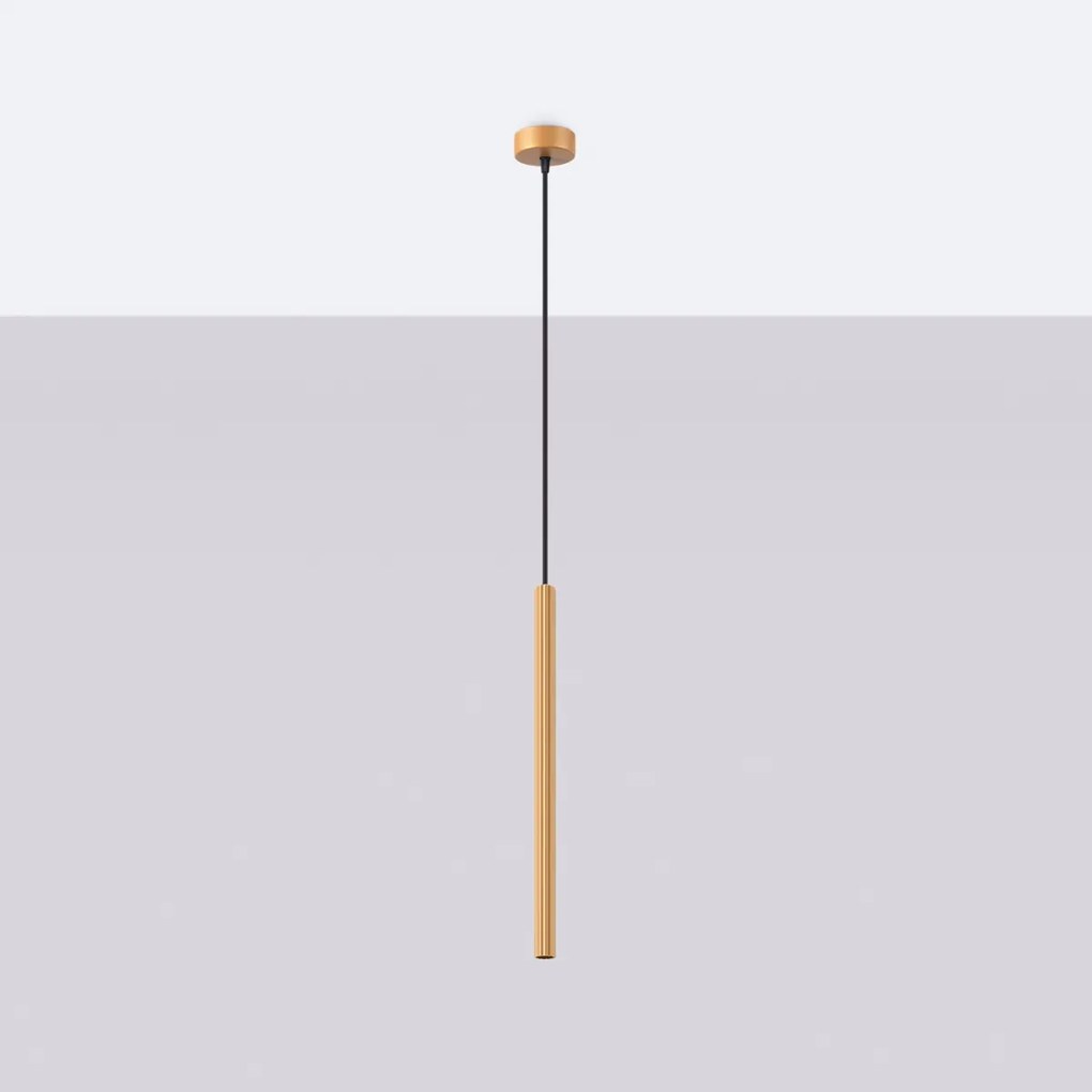Sollux Lighting Závěsné svítidlo ARCHE 1 zlaté