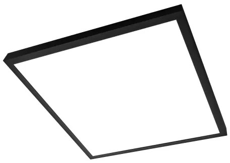 Brilagi - LED Koupelnové stropní svítidlo FRAME LED/50W/230V 60x60 cm IP44 černá