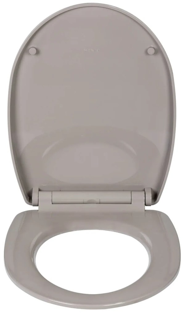 WENKO Samozavírací WC sedátko Tilos taupe Easy Close Thermoplast