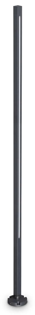 Ideal Lux Venkovní sloupek JEDI PT Velikost: 1605mm, Barva: Černá
