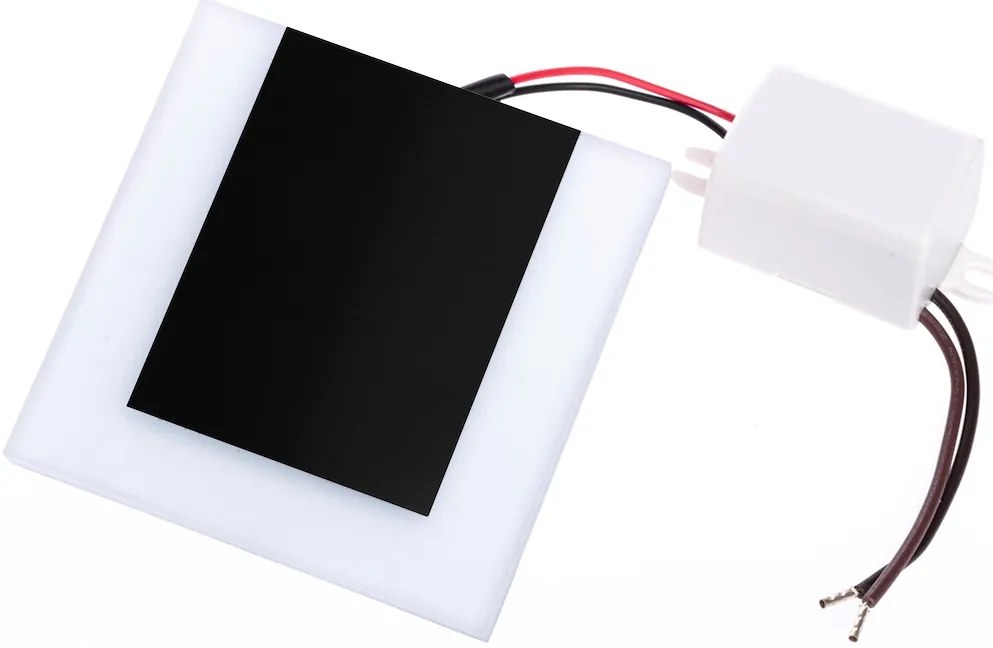 Schodišťové LED svítidlo Capri, 1x LED 0,6w, 4000k, b