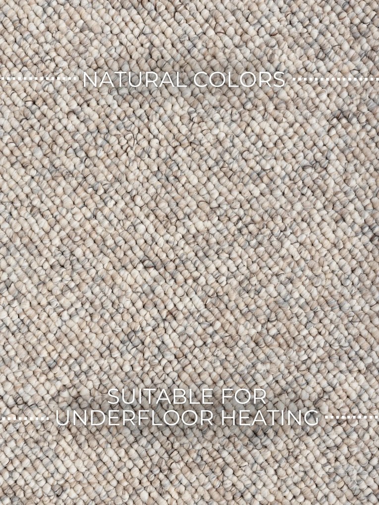 ELLE Decoration, Běhoun Wolly Ultra 106230 Dark Cream z kolekce Elle, 80x240, béžová, ložnice