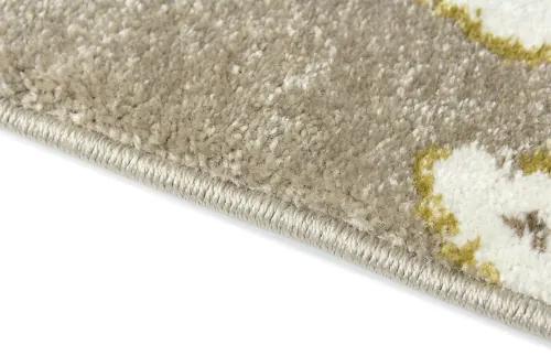 Koberce Breno Kusový koberec DIAMOND KIDS 24292/760, Hnědá, Vícebarevné, 140 x 200 cm