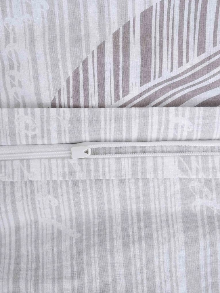MK Lůžkoviny Bavlněný povlak na polštář Renforcé 70 x 90 cm - Selina šedohnědá