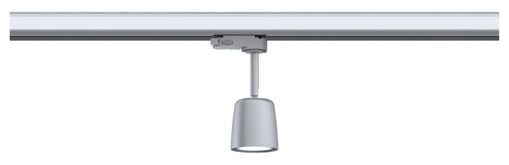 Paulmann 95530 ProRail3 Cover, stříbrný reflektor, 1x10W LED GU10, prům. 6,6cm