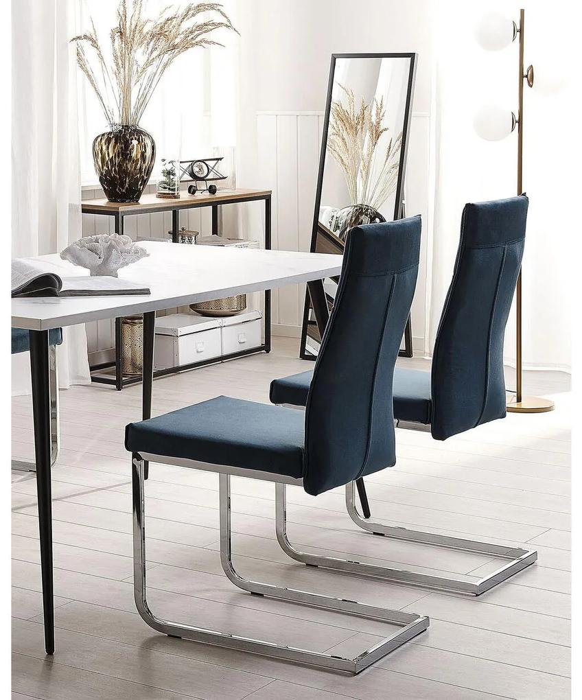 Set 2 ks. jídelních židlí REDFORD (modrá). 1023100