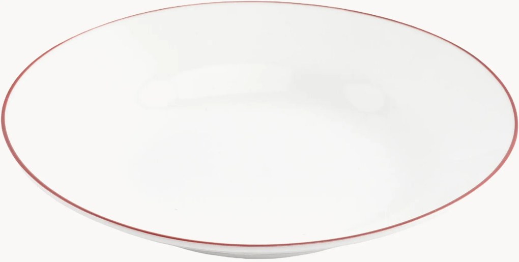 Sada hlubokých talířů z porcelánu Basic White, 6 dílů