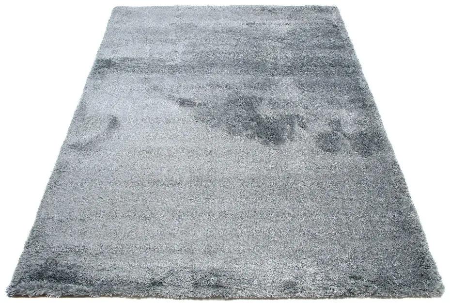 Měkký šedý koberec Šířka: 160 cm | Délka: 230 cm