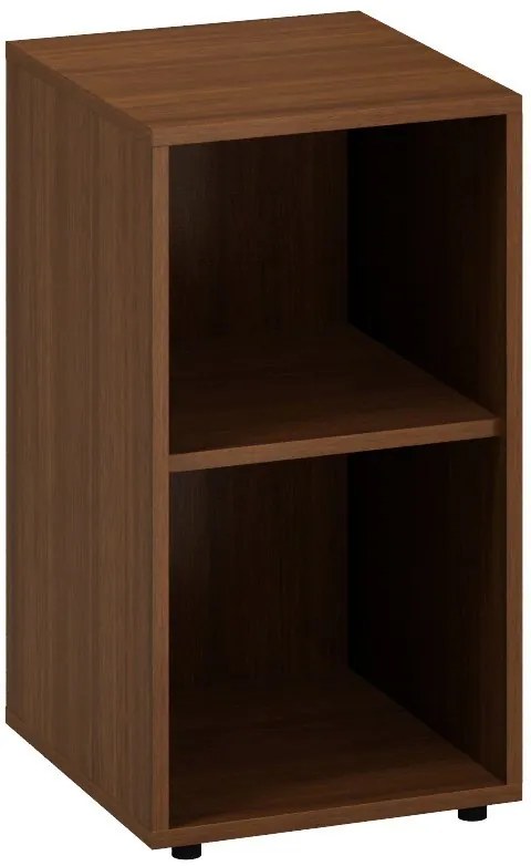 Interier Říčany Kancelářská skříň bez dveří CLASSIC A, 400 x 450 x 735 mm, ořech