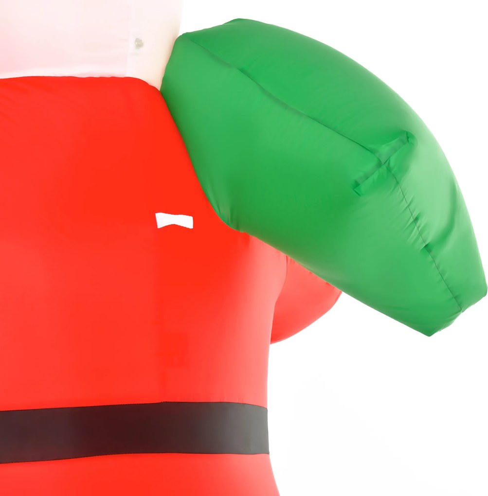 Nafukovací vánoční dekorace Santa Claus 2,4 m