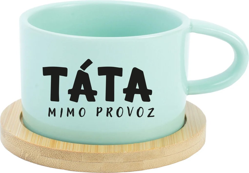 TÁTA MIMO PROVOZ - mint hrníček makronka 200 ml