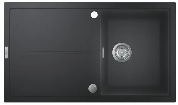 GROHE 31640AP0 - Kompozitní dřez K400 860 × 500 mm granit/černá