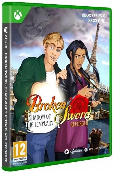 Hra na konzoli broken sword - shadows of the templars: reforged - xbox series x