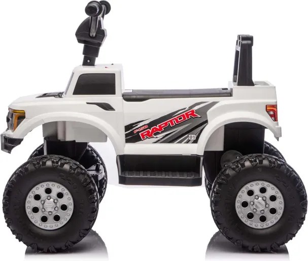 Elektrické autíčko Ford F-150 Raptor bílé