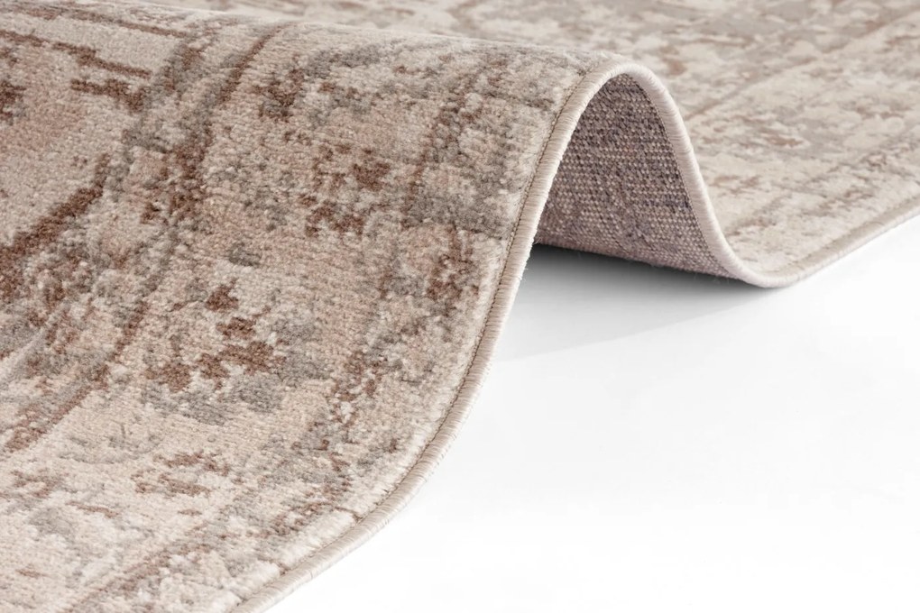 Hanse Home, Kusový koberec Terrain 105597 Sand Cream Brown, 120x170, hnědá, ložnice