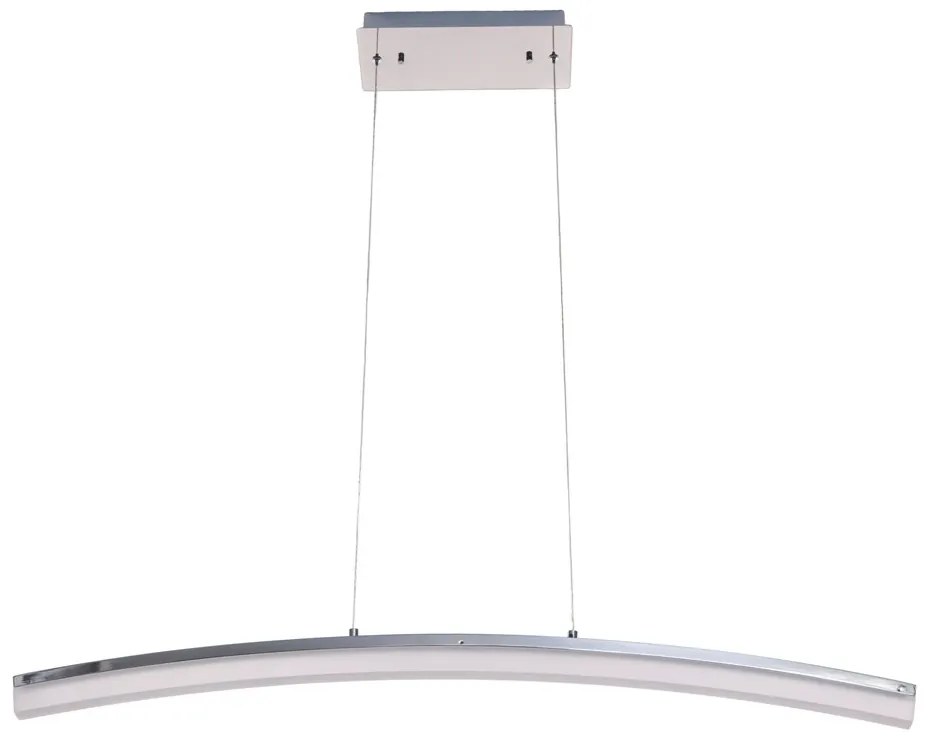 LED závěsné svítidlo Sauva L/00201 120cm lesklý chrom