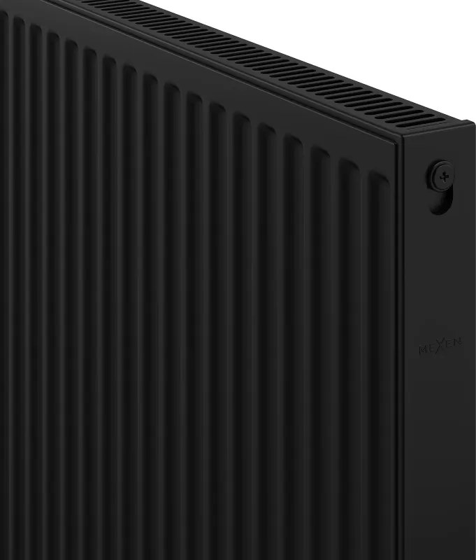 Mexen C11, panelový radiátor 500 x 1200 mm, boční připojení, 956 W, černá, W411-050-120-70