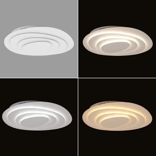 Brilagi - LED Stm stropní svítidlo MODERN MAXI LED/87W/230V 67x80 cm + DO