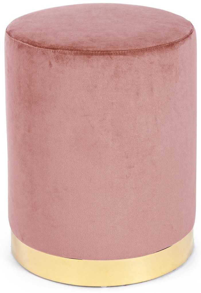 BIZZOTTO Pouf LUCILLA růžový 0748178