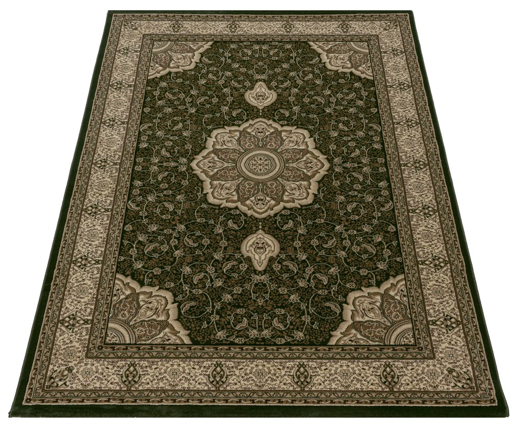 Ayyildiz Kusový koberec KASHMIR 2601, Zelená Rozměr koberce: 80 x 150 cm
