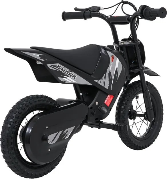 Elektrická motorka SHARK černá