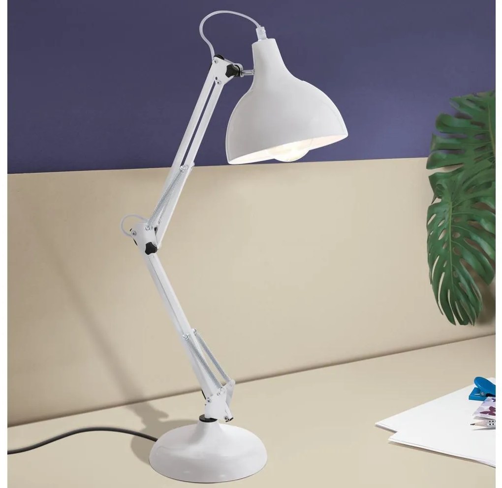 Eglo 94699 - Stolní lampa BORGILLIO 1xE27/40W/230V