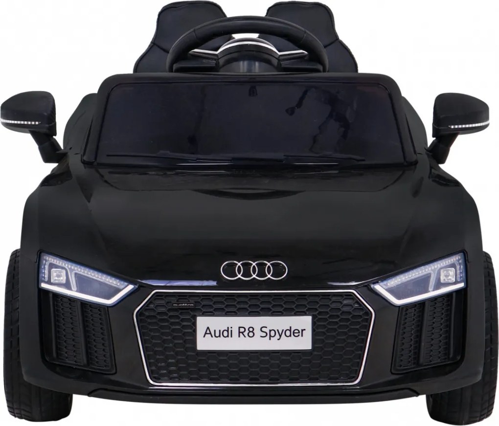 Ramiz Elektrické autíčko Audi R8 pro děti černé na akumulátor