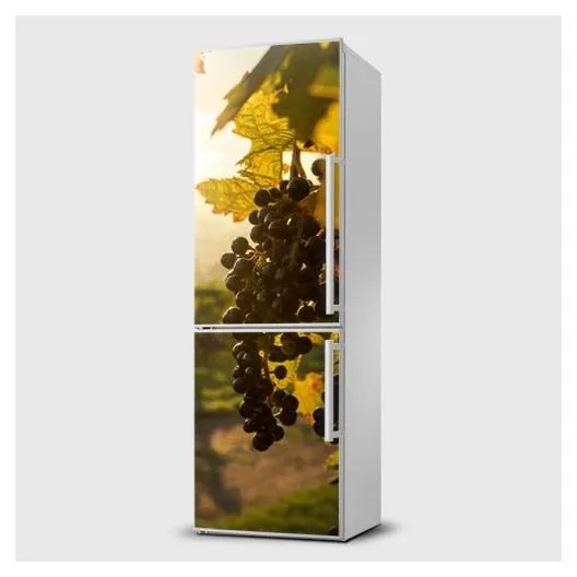 E-shop24, Pi51SL803, Rozměr 65x180 cm, Fototapeta samolepící na lednice - Hroznové víno