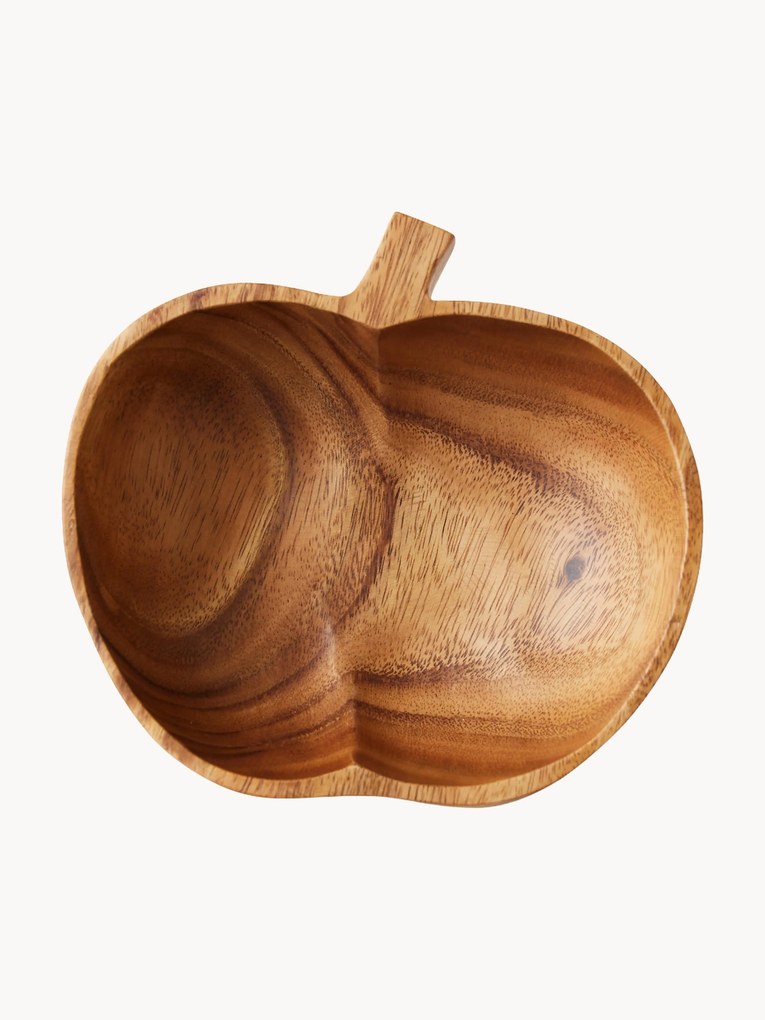 Sada ručně vyrobených misek z akáciového dřeva Fruit, 2 díly