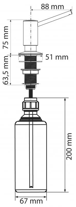 Franke Simple 500ml 119.0281.898