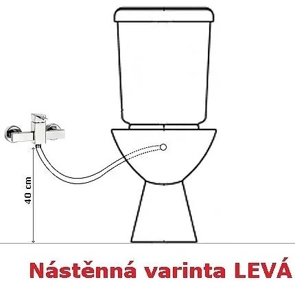 CREAVIT SD3842 WC kombi s integrovaným bidetem, UNI připojení