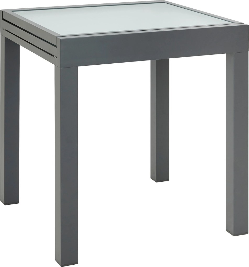 XXXLutz ZAHRADNÍ STŮL, kov, sklo, 70-140/70/75 cm Ambia Garden - Venkovní stoly - 000815000517