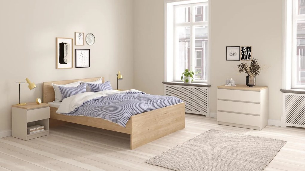 FALCO Komoda Simplicity 235 kašmír/jackson hickory