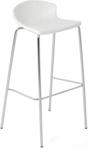 Barová židle EASY 67, bílá