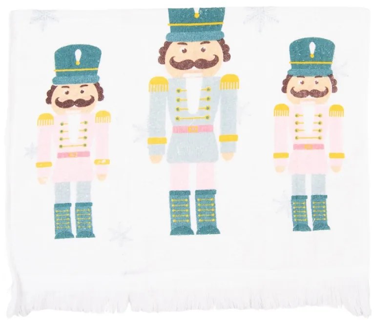 Kuchyňský froté ručník s louskáčky Nutcrackers – 40x66 cm