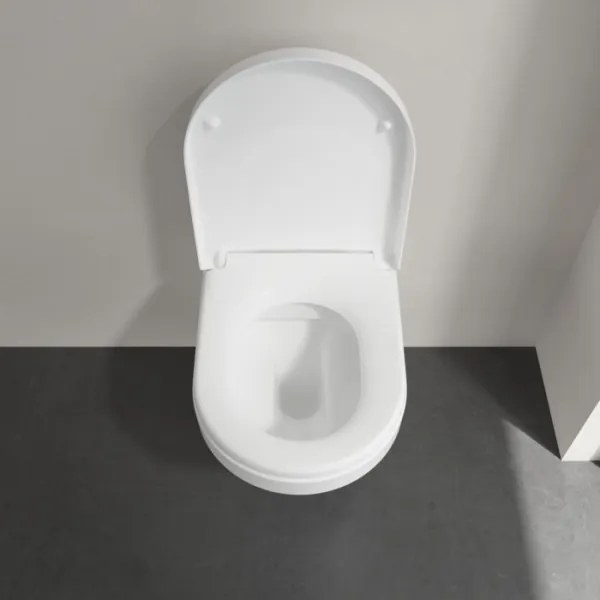 Villeroy & Boch 4694HR01 - Záv WC s prk SoftClose ARCHITECTURA keramika/bílá