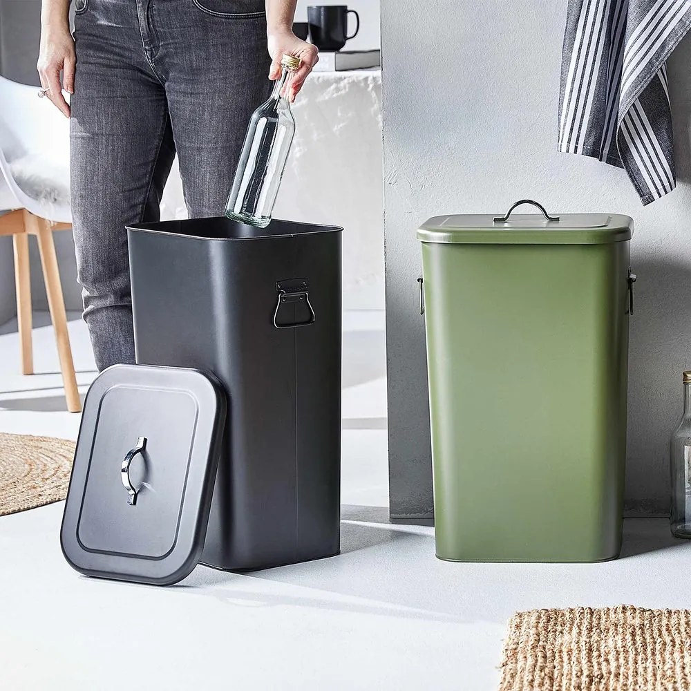 BINSTER Odpadkový koš 41 l - černá