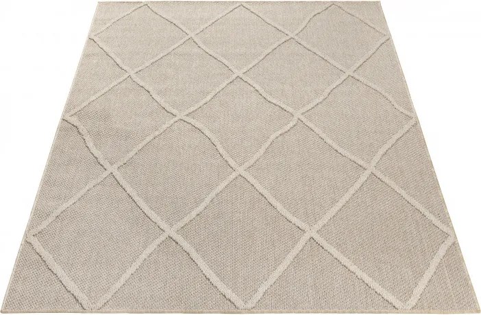 Kusový koberec Patara 4952 Beige – na von aj na doma, 80x150, béžová, chodba / predsieň, Ayyildiz