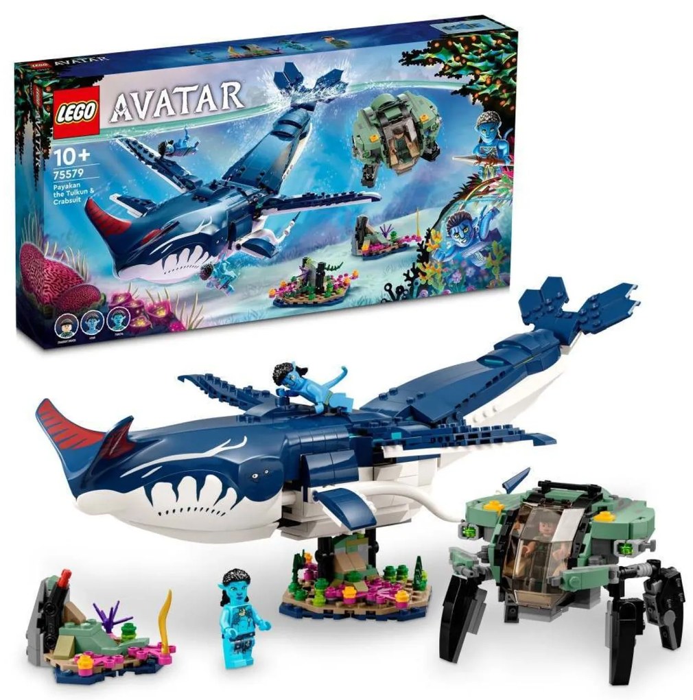 Lego stavebnice lego avatar  75579 tulkun payakan a krabí oblek