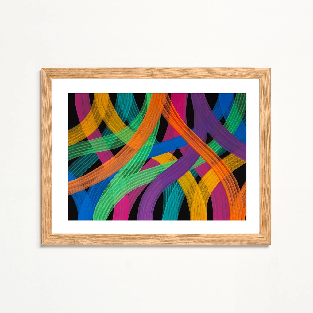 Jan Lamr | Prolínání Rám: Černý, Velikost: 40 x 60 cm
