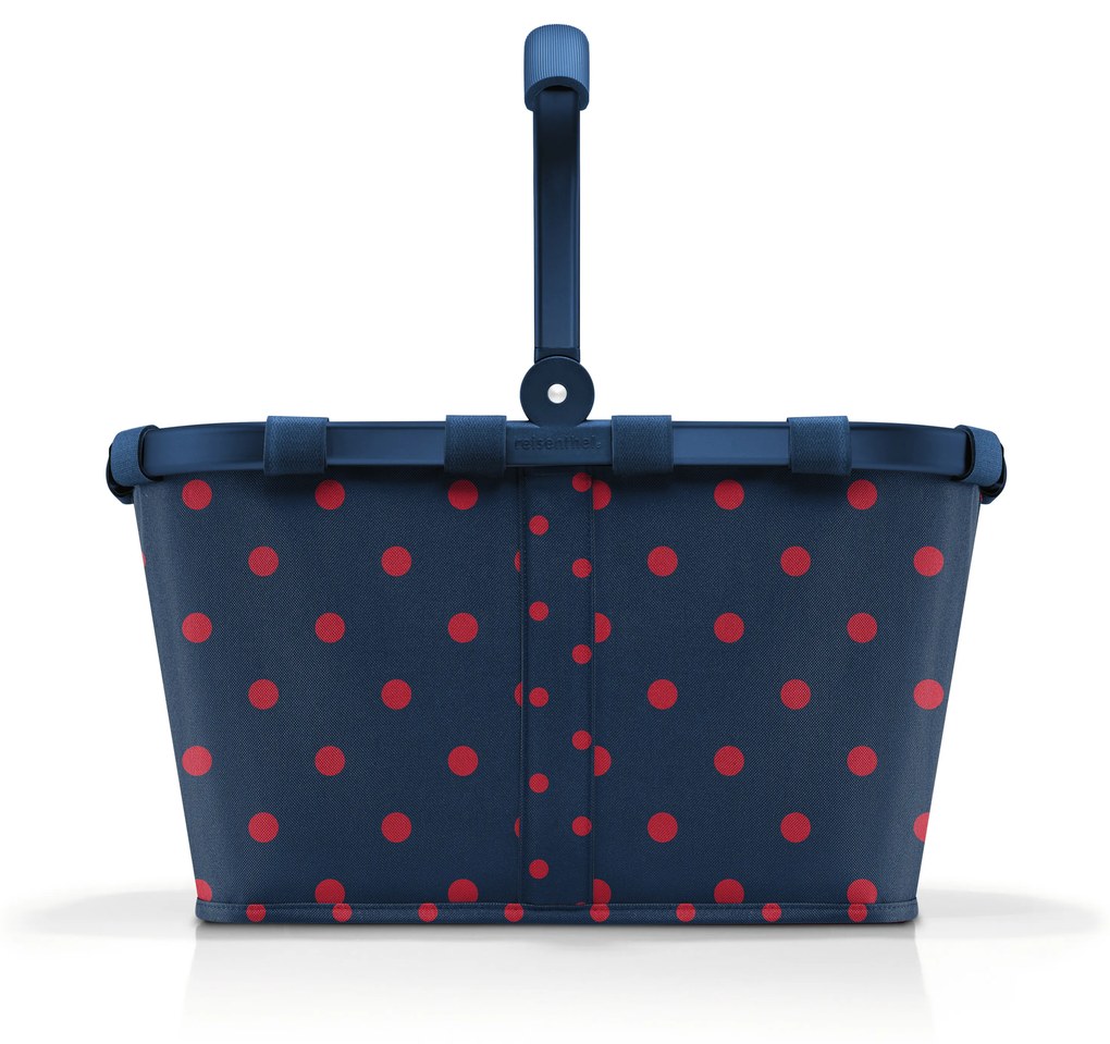 Nákupní košík Carrybag frame mixed dots red, Reisenthel