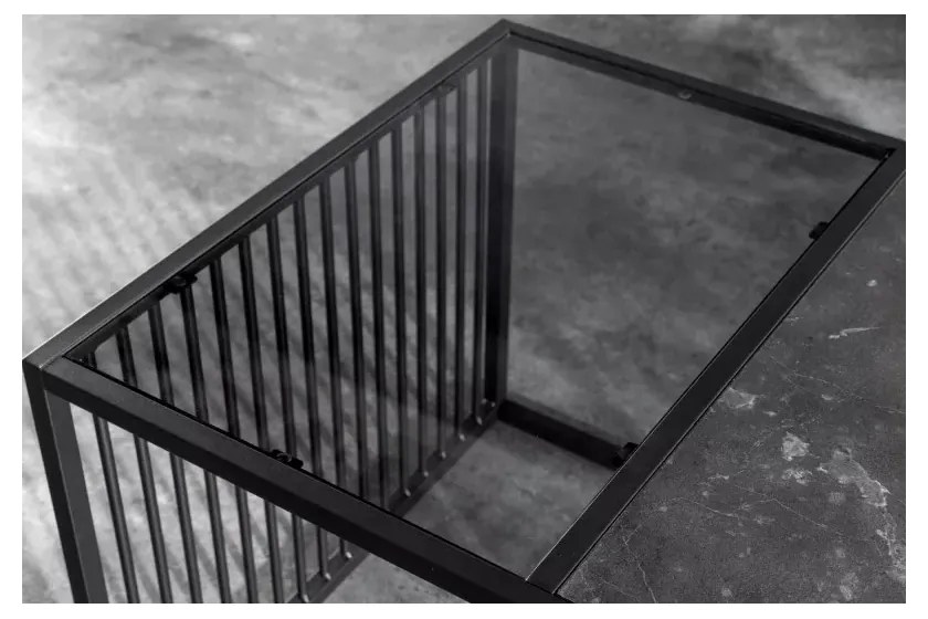 Massive home | Konferenční stolek ARCHITECTURE 100 CM mramorový vzhled