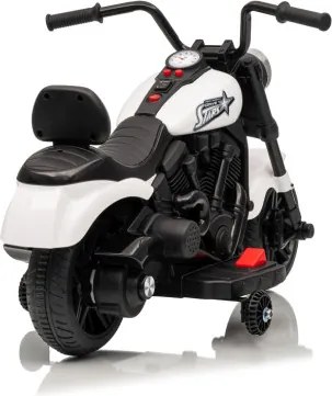 Elektrická motorka STAR bílá